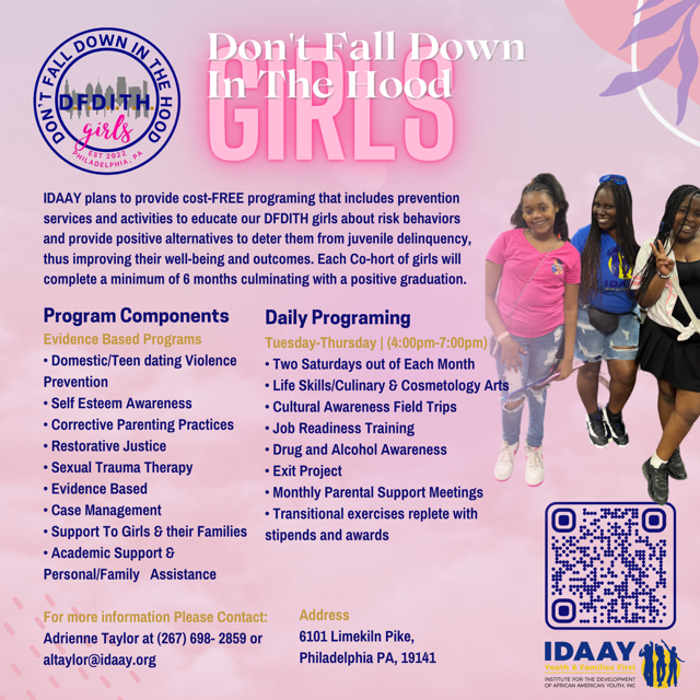 Don’t Fall Down in The Hood Girls